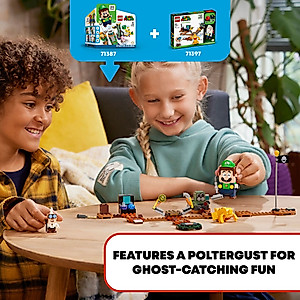 LEGO Super Mario Luigi’s Mansion Lab and Poltergust Expansion Set 71397 Building Kit for Kids Aged 6 and up (179 Pieces)