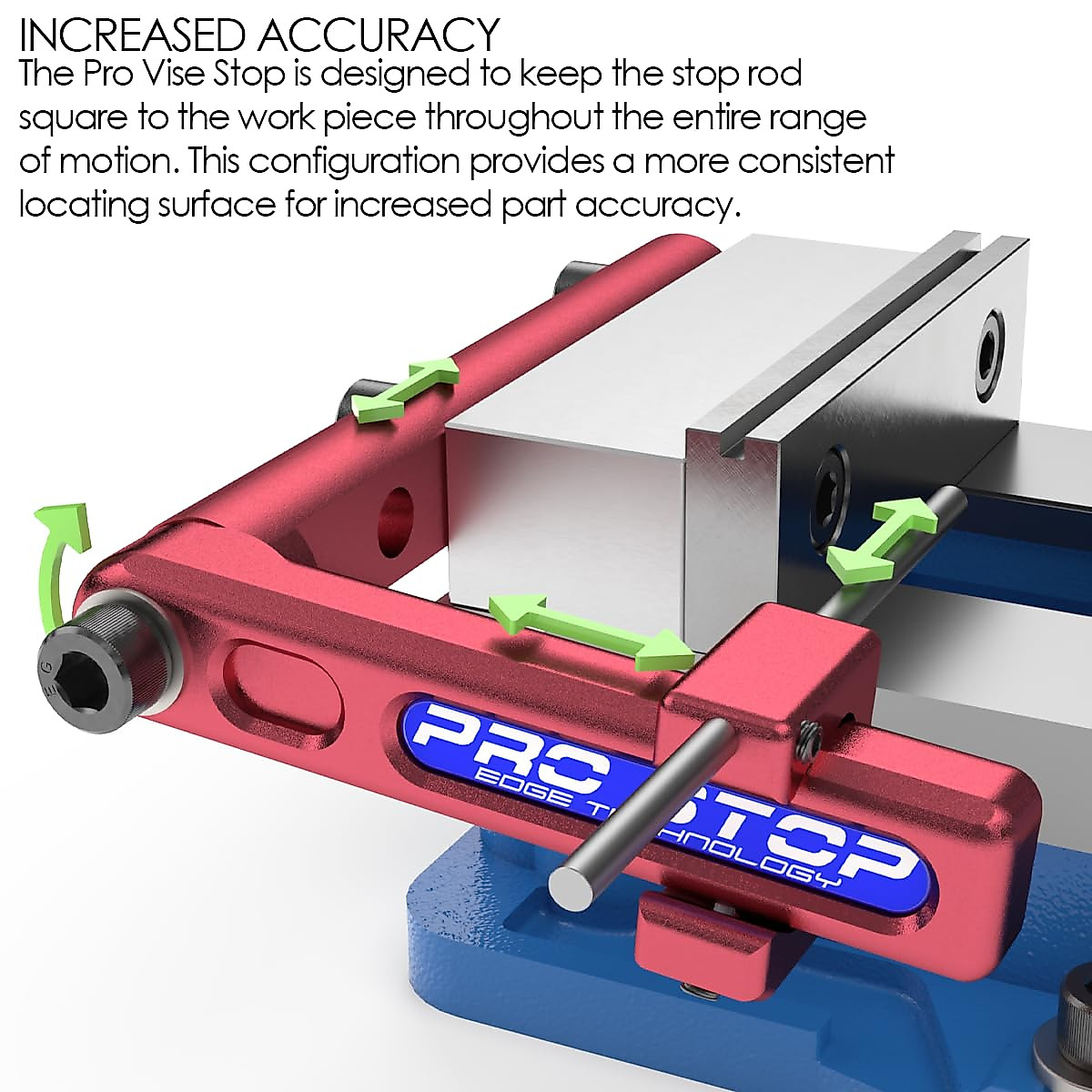 Edge Technology Pro Vise Stop Single Side 6"