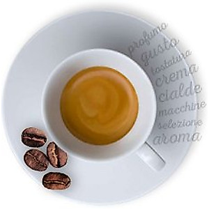 Lavazza: "Dek" Roasted Ground Coffee, Decaffeinated Intense Taste 8.8 Ounce (250gr) Packages (Pack of 2) [ Italian Import ]