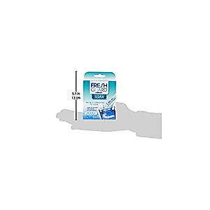Fresh Guard Soak Specially Formulated for Retainers Mouthguards and Removable Braces, 24 Count (Pack of 12)