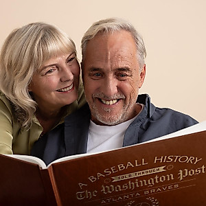 Signature gifts Atlanta Personalized Baseball History Book - Braves Baseball Fan Gift - A Major League History Told Through Archive Newspaper Coverage (Atlanta Braves)