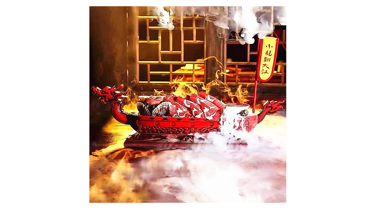 HONHPD Dragon Boat Sushi Plate – Perfect for Catering