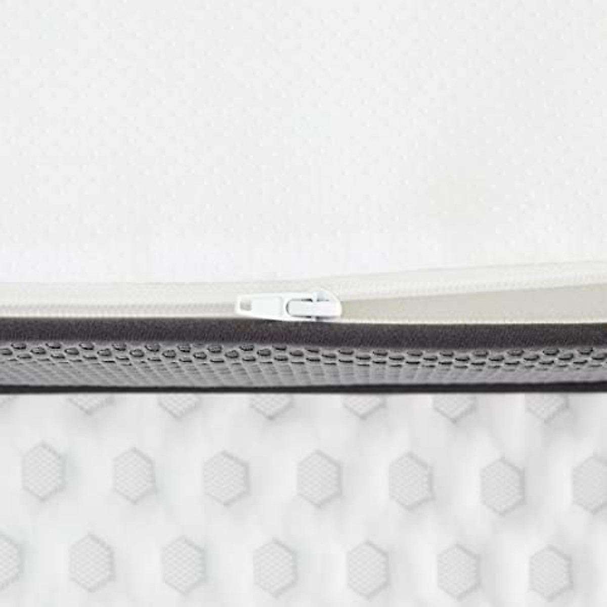 OWLLIGHT Mattress Topper Queen, 3 Inch Egg Crate Queen Memory Foam Mattress Topper, CertiPUR-US Certified Dual Layer Gel Infused, Removable & Washable Soft Cover, Relieve Pressure Points