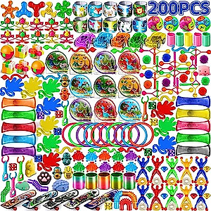Amy&Benton 120PCS Treasure Box Prizes for Classroom, Easter Egg Fillers Kids Birthday Party Favors for Goodie Bag Fillers, Assorted Pinata Fillers, Bulk Party Toy Assortment