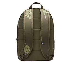 Nike Heritage 2.0 AOP Backpack DQ5956-222 MEDIUM OLIVE/BLACK, One Size