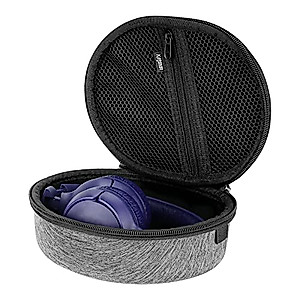 Kingshion Hard Headphone Case Compatible with Skullcandy Crusher Evo, Crusher ANC, Crusher 360, Hesh3 Wireless, Travel Carrying Bag for Venue Wireless ANC (Dark Grey)
