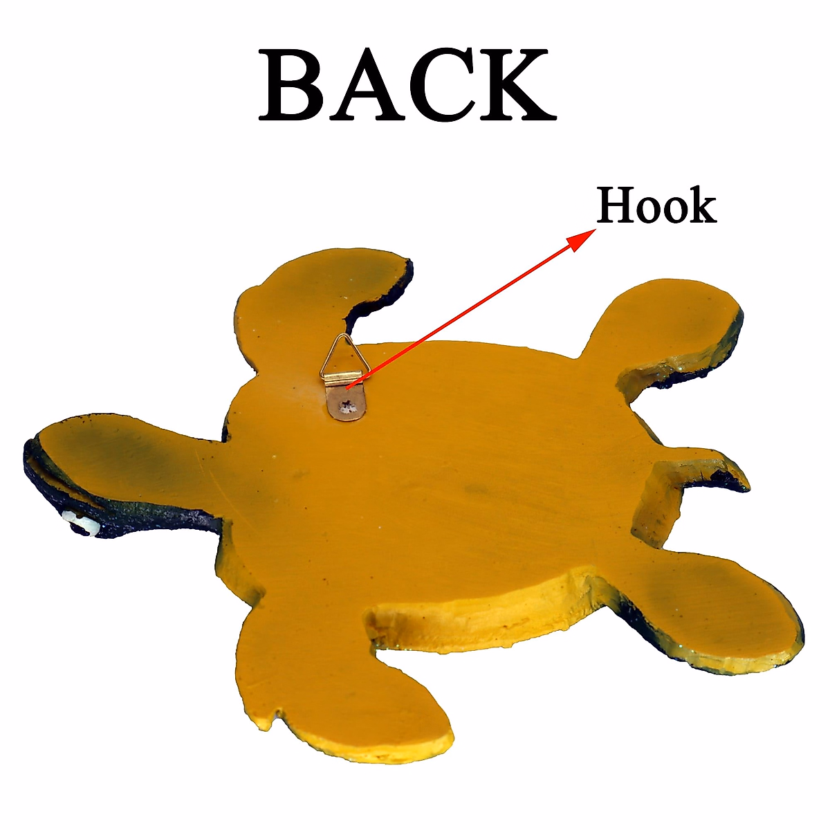 amikdis Sea Turtle Wall Decor Blue Turtle Hanging Wall Art Décor Sculpture Statues Ocean Decorations For Home Office Garden Patio Fence Bathroom Indoor Outdoor Beach Nautical Theme