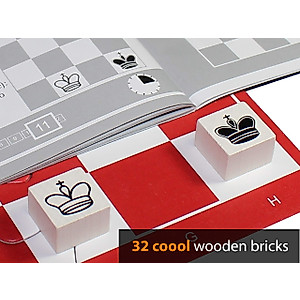 Chess Junior - Chess Set for Kids - Nominated for The Toy of The Year Awards 2020, Red