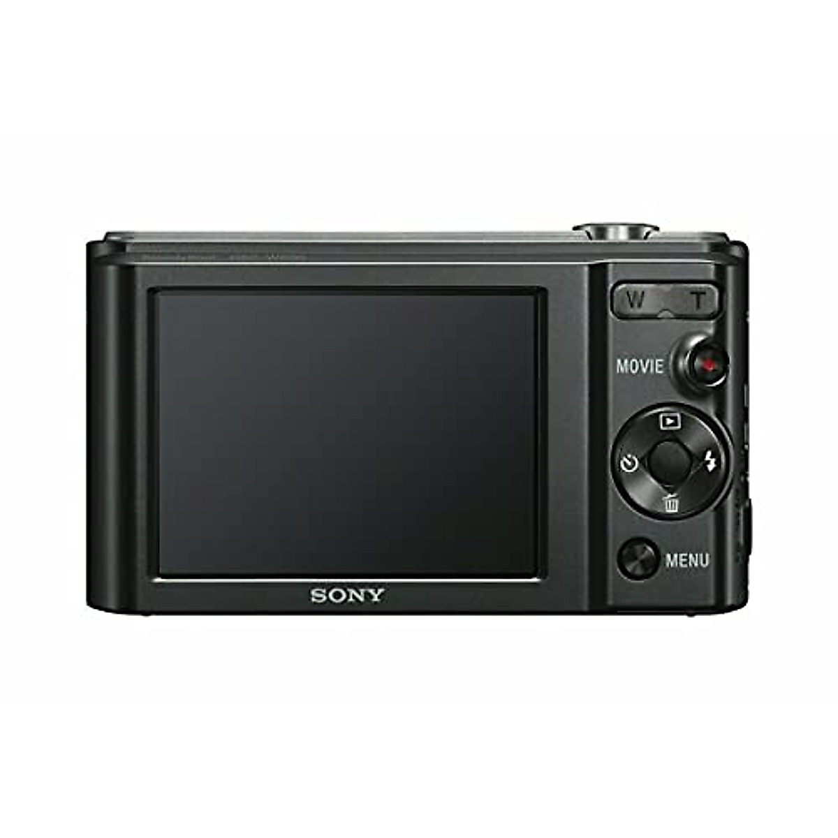 Sony Cyber-Shot W800 Compact Digital Camera (Black) with Lowepro Santiago 20 II Case and 32GB SD Card Bundle (3 Items)