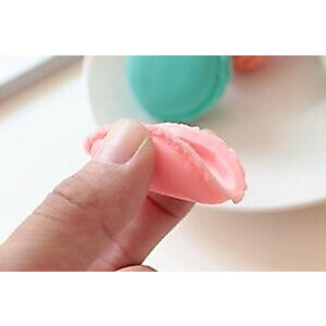 VNDEFUL 6PCS Colorful Lovely Mini Macarons Portable Travel Storage Box Case Jewellery Organizer Earring Ring Necklace Cosmetic Pill Container