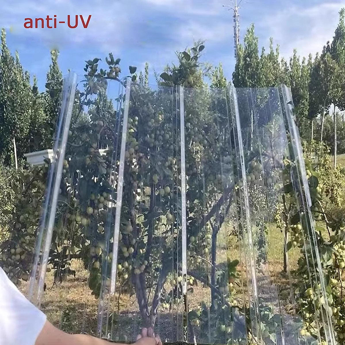 KDDEON 2.2mm Thick FRP Daylighting Panels,Clear Roof Sheet,Transparent Roofing Sheet,Corrugated Roofing Material,Rainproof Board,Sunroom Daylighting Plate,for Canopy Balcony Carport (35x47in,1 PCS)