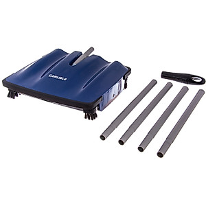 Carlisle FoodService Products 3639914 Duo-Sweeper Multi-Surface Cordless Floor Sweeper, 10" Sweeping Path