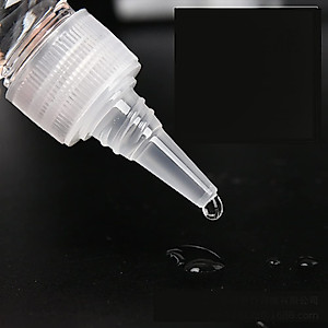 lasenersm 3 Pieces Plastic Squeeze Bottles 3.4oz Small Squeeze Bottles Plastic Bottles Applicator Mini Empty Squirt Bottle with Top Cap for Paint Art Craft Liquids Lotion Glue, Transparent