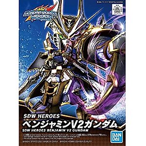 Bandai Hobby - SDW Heroes Benjamin V2 Gundam Model Kit