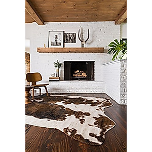 Loloi II Grand Canyon Collection GC-05 Beige/Brown, Transitional 5' x 6'-6" Area Rug