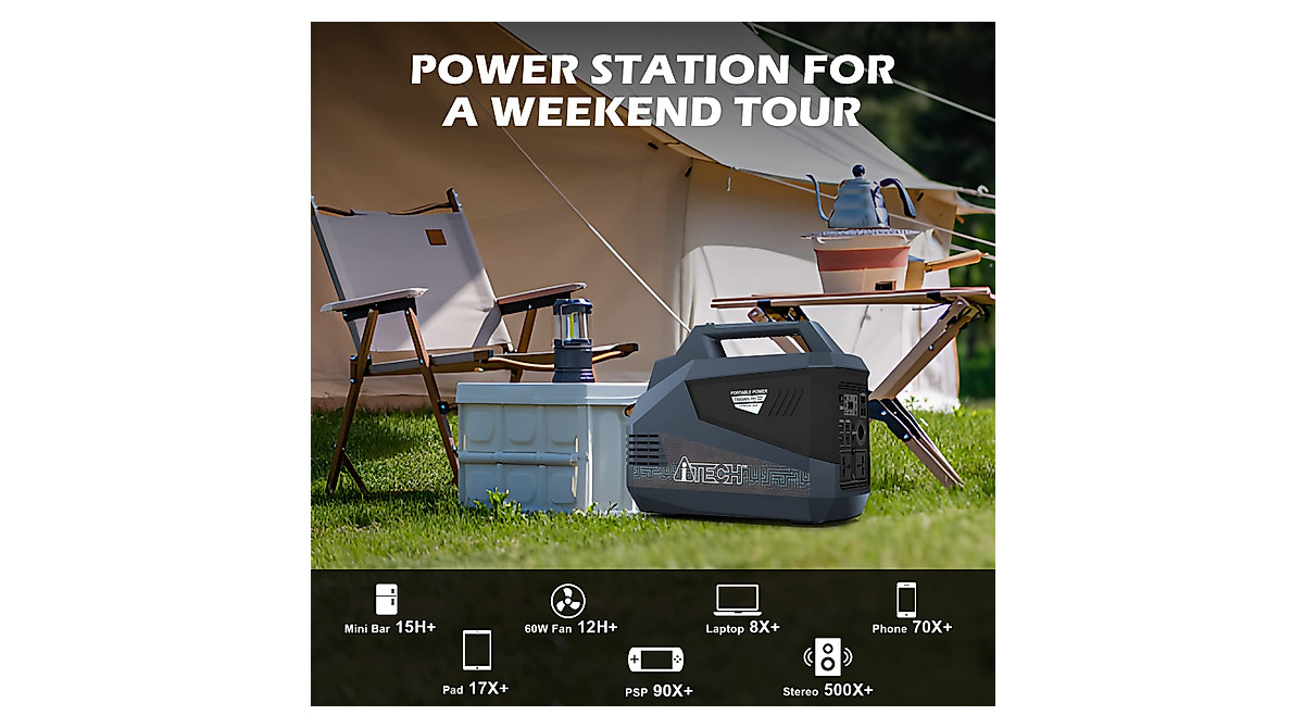 A-ITECH 786Wh Portable Power Station for Outdoor Power