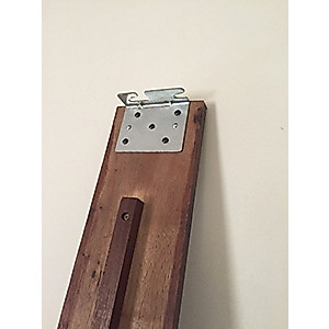 Bed Claw Angled Retro-Hook Plates, Set of 2 with Hardware