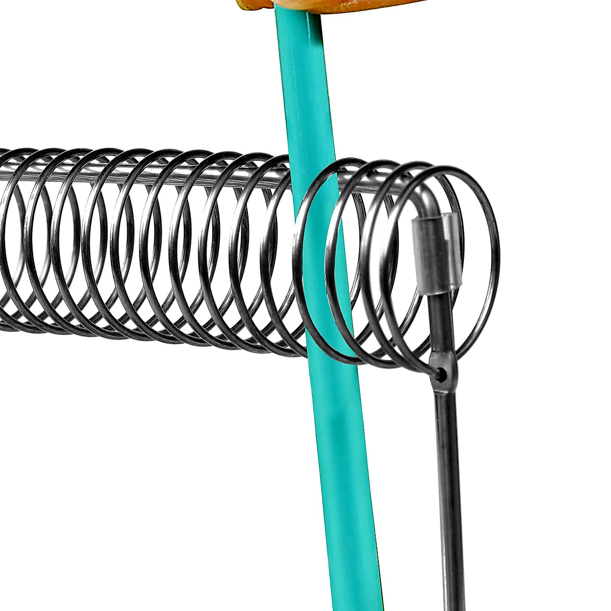 Paint Brush Holder, Stainless Steel Paint Brush Cleaner Detachable Brush Washer Portable Pen Case for Student Art School