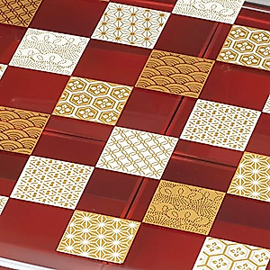 Miyamoto Sangyo Heavy Box, Omotenashi Heavy Box, Checkered Kissho Crest 6.8 fl oz (1,920 ml)