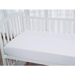 LCGGDB Sports Fitted Crib Sheet,Pile of Realistic Golf Balls Decorative Breathable Cozy Baby Sheet Portable Crib Mattress Topper for Baby Boys Girls,Ultra Soft Jersey,Full Standard,28" x 52"