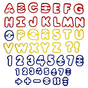 Wilton Alphabet and Number Cookie Cutter Set