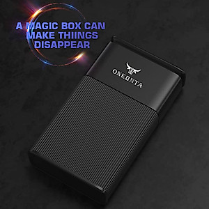 ONEONTA Minimalist Storage Case with Magic Function - Extra Durable Holder Case - Multipurpose Case for Men and Women, Black
