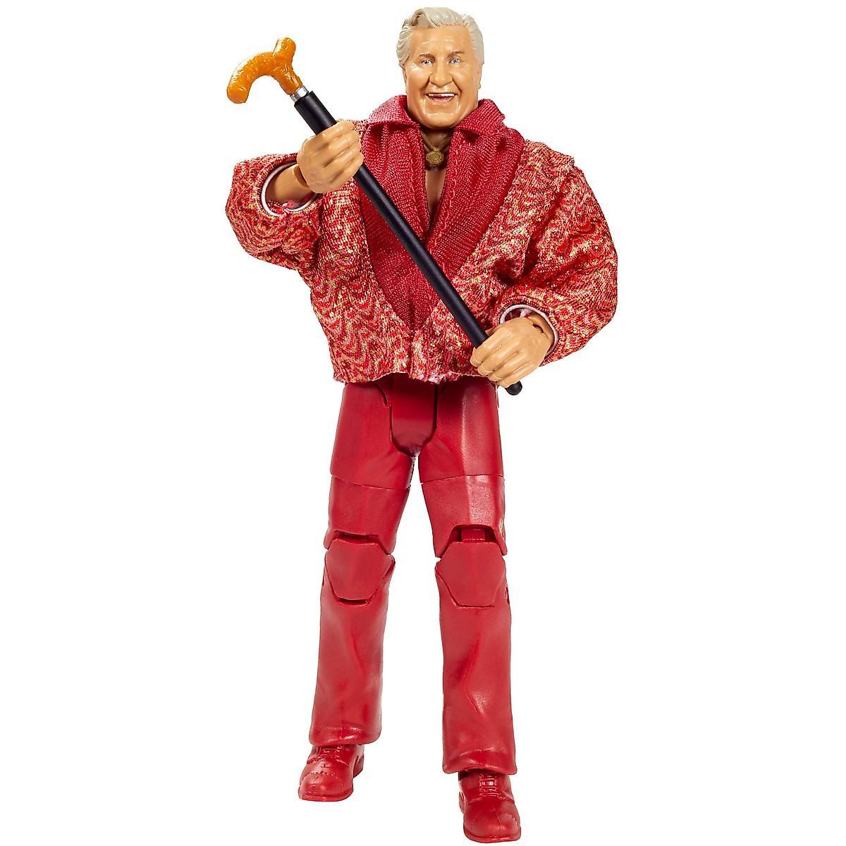 WWE MATTEL Elite Collection Classy Freddie Blassie Deluxe Action Figure with Realistic Facial Detailing, Iconic Ring Gear & Accessories