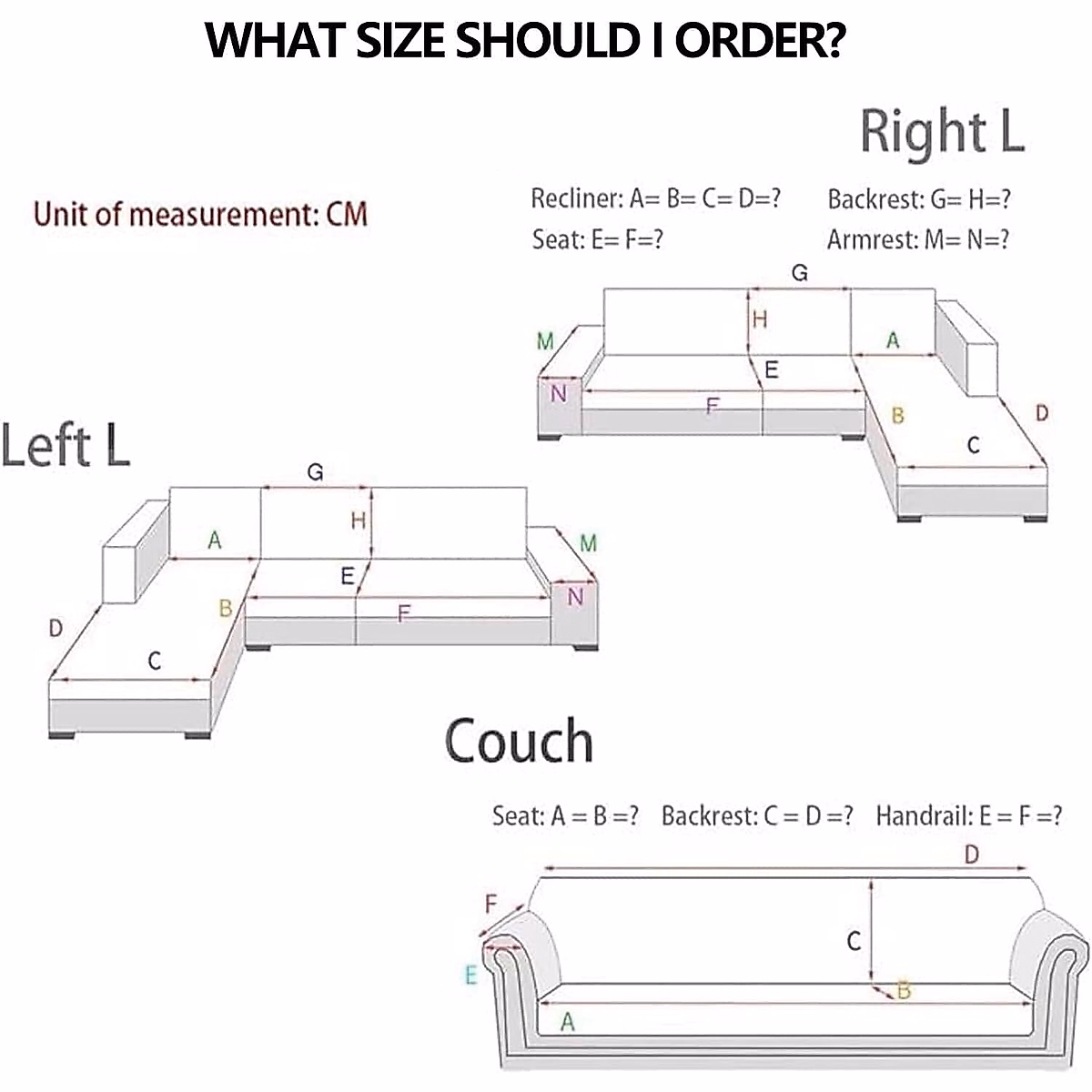 LOBALU Funny Fuzzy Sofa Cover - Simple Striped Chenille Anti-Scratch Couch Cover, Towel Mattress Protector Furniture Protector Washable Anti-Slip Sofa Cover (Orange,Pillow/17.7 * 17.7Inch)