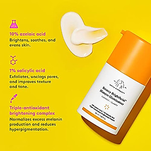 Drunk Elephant Bouncy Brightfacial Leave-On Face Mask with Azelaic Acid and Salicylic Acid to Correct and Clarify Skin (50mL / 1.69 Fl Oz)