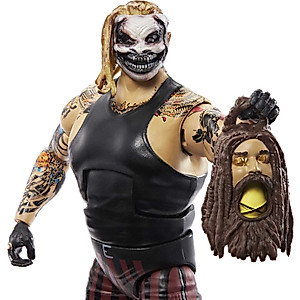 WWE Top Picks Elite The Fiend Bray Wyatt Action Figure with Universal Championship6 in Posable Collectible Gift for WWE Fans Ages 8 Years Old and Up