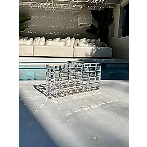 Women's Clear Acrylic Snap Box Clutch - Bags for Women Handbags Evening Purse, Transparent