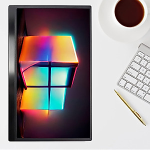 Portable Monitor - 15.6 Inch 1080P Travel Laptop Monitor with Speaker Dual USB-C Mini HDMI Portable Monitor for Laptop PC