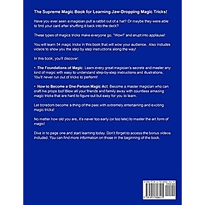 Magic Tricks Made Easy: Step By Step Instructions & Videos For Kids To Learn 54 Unbelievable Magic Tricks!