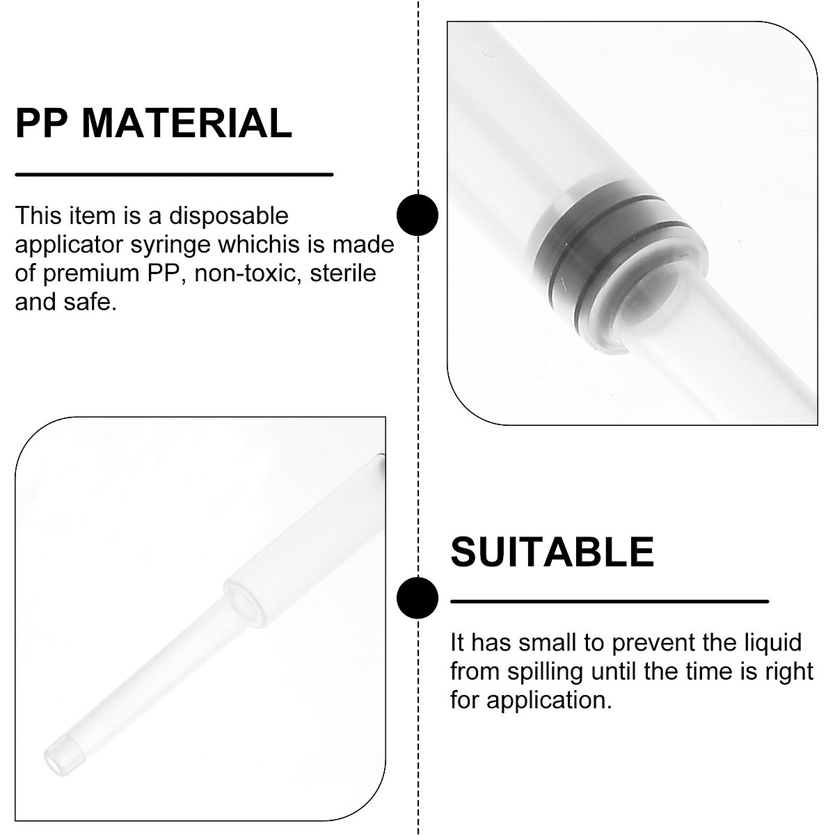 FOMIYES Nose Wash 10pcs Disposable Lube Applicators Shooter Personal Lubricant Nasal Hemorrhoids Syringe Launcher Syringe for Women Men 3g Lash Applicator