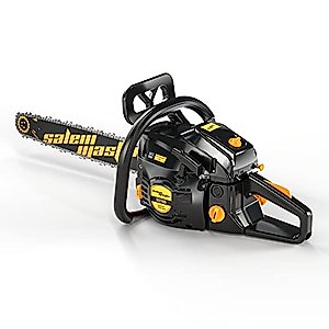 SALEM MASTER Gas Chainsaw 20-Inch Powered Chain Saws 54.6CC 5518S Petrol Chainsaw 2-Cycle for Trees and Wood Cutting