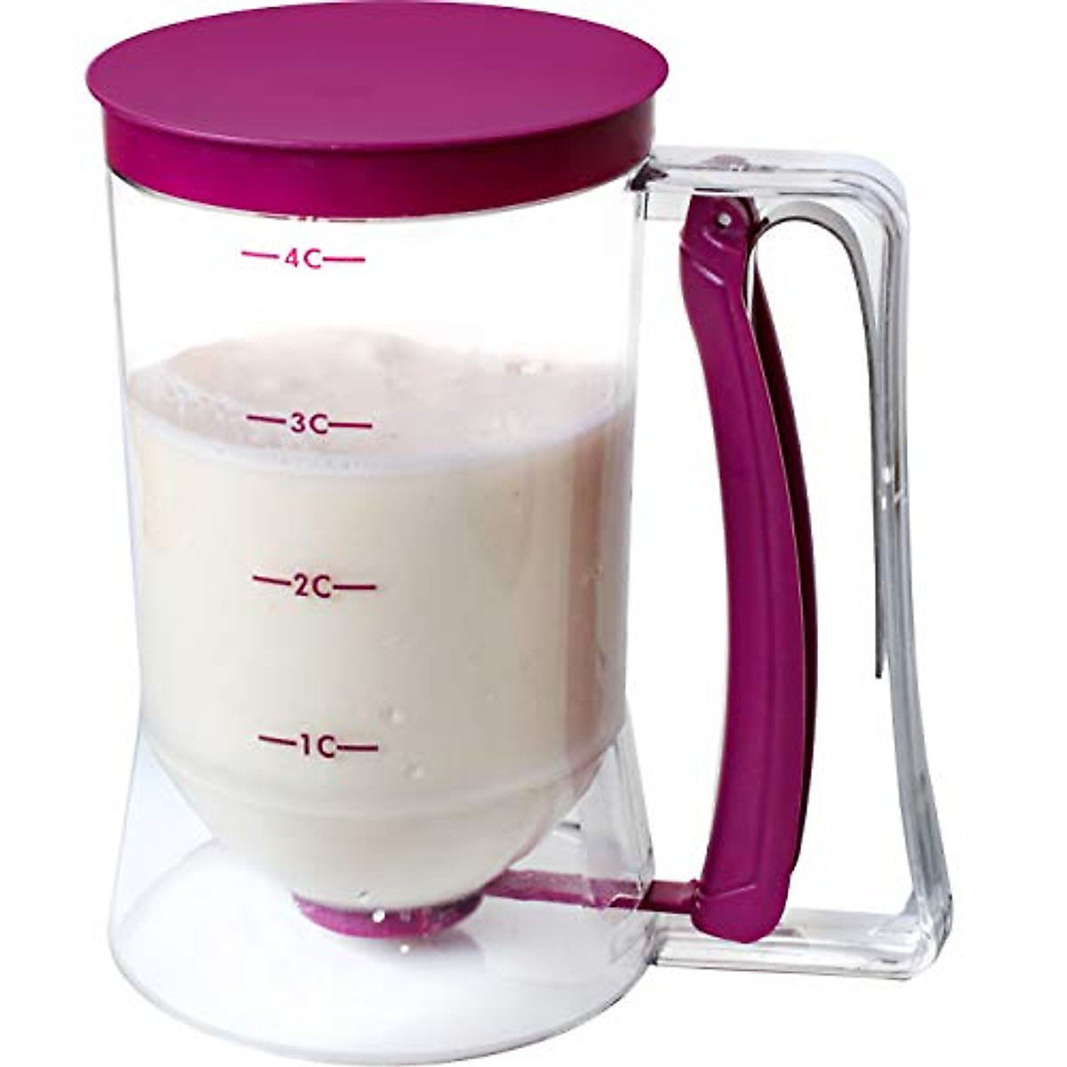 Pancake Cupcake Batter Dispenser Tool - Pancake Batter Dispenser Cupcakes Muffins & Waffles – Batter Dispenser with squeeze handle – Chuzy Chef