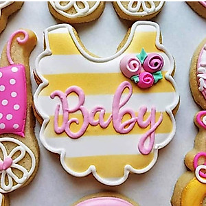 Baby Bib Cookie Cutter 3.25" Made in USA by Ann Clark