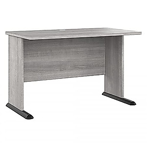 Bush Business Furniture Series A 72W Desk, 48W, Platinum Gray