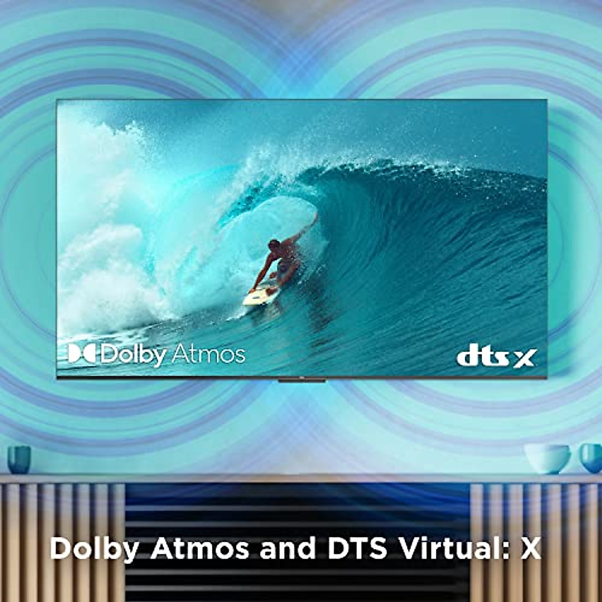 TCL 65-Inch Class S4 4K LED Smart TV with Google (65S450G, 2023 Model), Dolby Vision, HDR Pro, Atmos, Assistant Built-in Voice Remote, Works Alexa, Streaming UHD Television