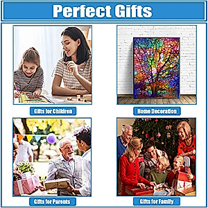 MOOMOH 5D Diamond Painting Kits for Adults - Diamond Art Kits for Adults Kids Beginner,DIY Tree of Life Full Drill Paintings with Diamonds Gem Art for Adults Home Wall Decor Gifts 11.8x15.7inch