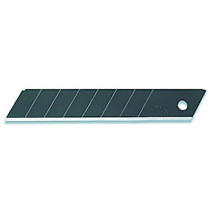 Olfa 9070 18mm UltraSharp Black Heavy-Duty Snap-off Blade, 10 per Package (LBB-10B)