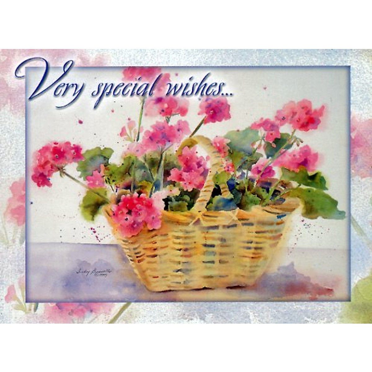 The Art of Judy Buswell - Leanin' Tree Greeting Cards (AST90608) - 20 cards with full-color interiors and 22 designed envelopes