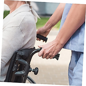 4pcs Handle Cover Rubber Cover for Cart Rubber Handle Grip Anti-Slip Hand Protector Anti-Skid Handle Wraps Round Tube Grip Grocery Cart Grips Tube Handle Sleeves Cart Handle Wraps