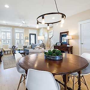 Ascher Vintage LED Edison Bulbs 60 Watt Equivalent, Eye Protection Led Bulb with 95+ CRI, Non-Dimmable, High Brightness Daylight White 4000K, ST58 Antique LED Filament Bulbs, E26 Base, Pack of 4