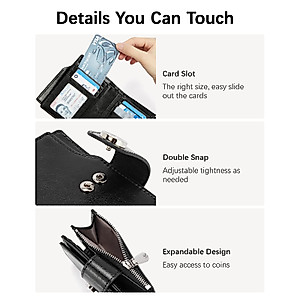 BOSTANTEN Small Crossbody Purse for Women Women Leather Small Wallet