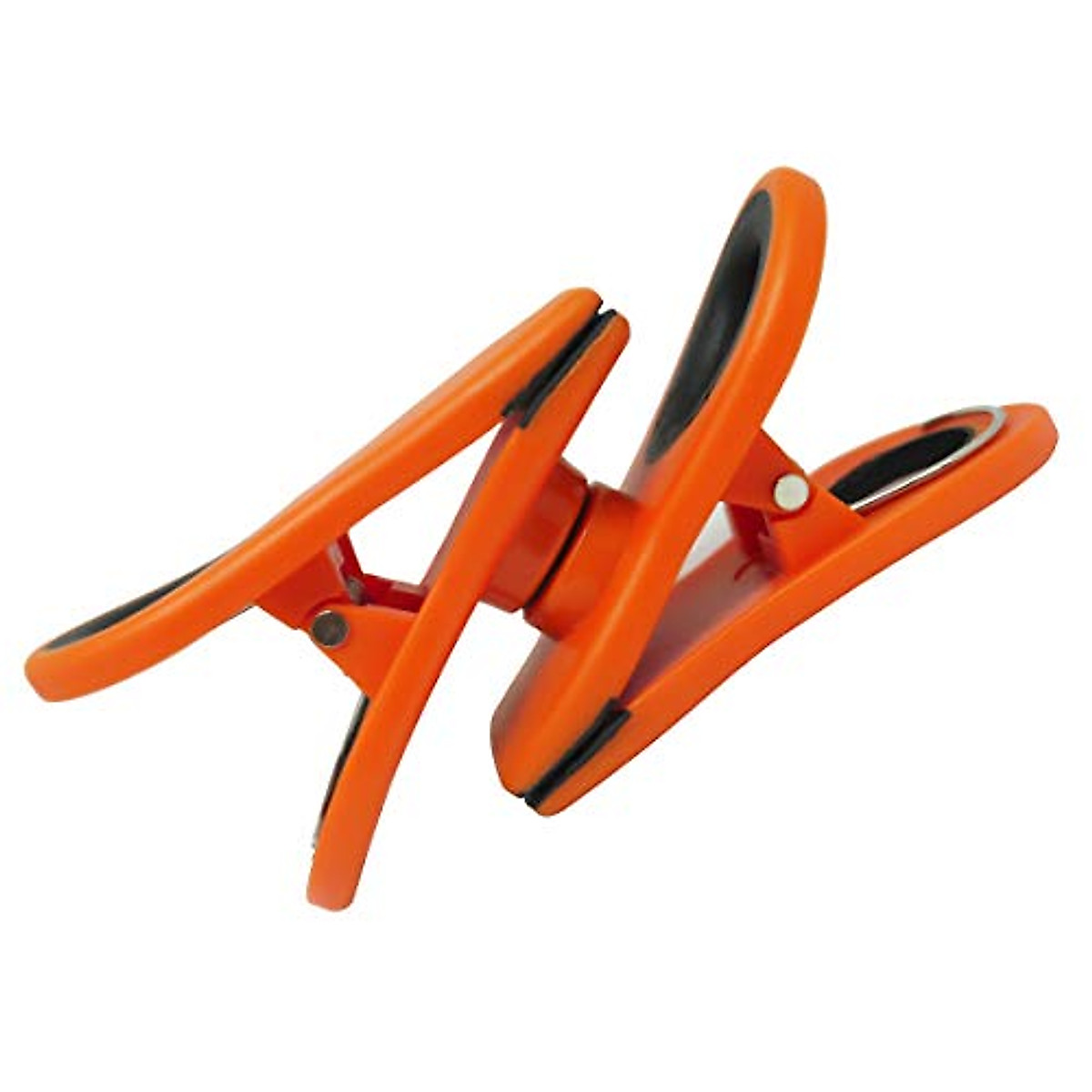 Chip Clips Magnetic for Food Bags - 10 Pcs Wanuata Strong Magnetic Clips Small, Snack Clip, Rubber Clips, for Fridge Magnetic Clip, Kitchen Storage, Bag Clips for Chips Magnetic