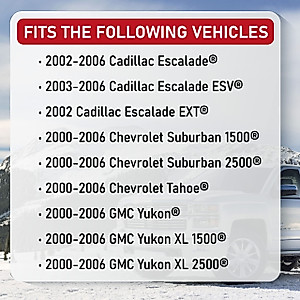 AA Ignition Rear Liftgate Door Lock Actuator for Chevy, GMC, Cadillac - Replaces 15250765, 15808595, 746015, 25001736 - Fits Tahoe, Suburban, Yukon, Denali, Escalade, ESV, EXT (2000-2006 Models)