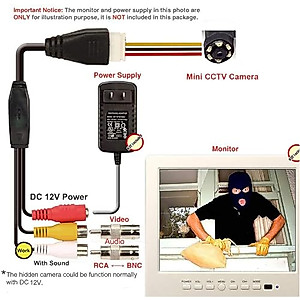 CCTV Hd Mini Pinhole Security Camera 90degree 1000tvl 6PCS Infrared IR LEDs Night Vision Pipe Snake Hidden Mini CCTV Surveillance Camera for Indoor use