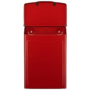 Architectural Mailboxes 2681R Marina Wall Mount Mailbox, Small, Red