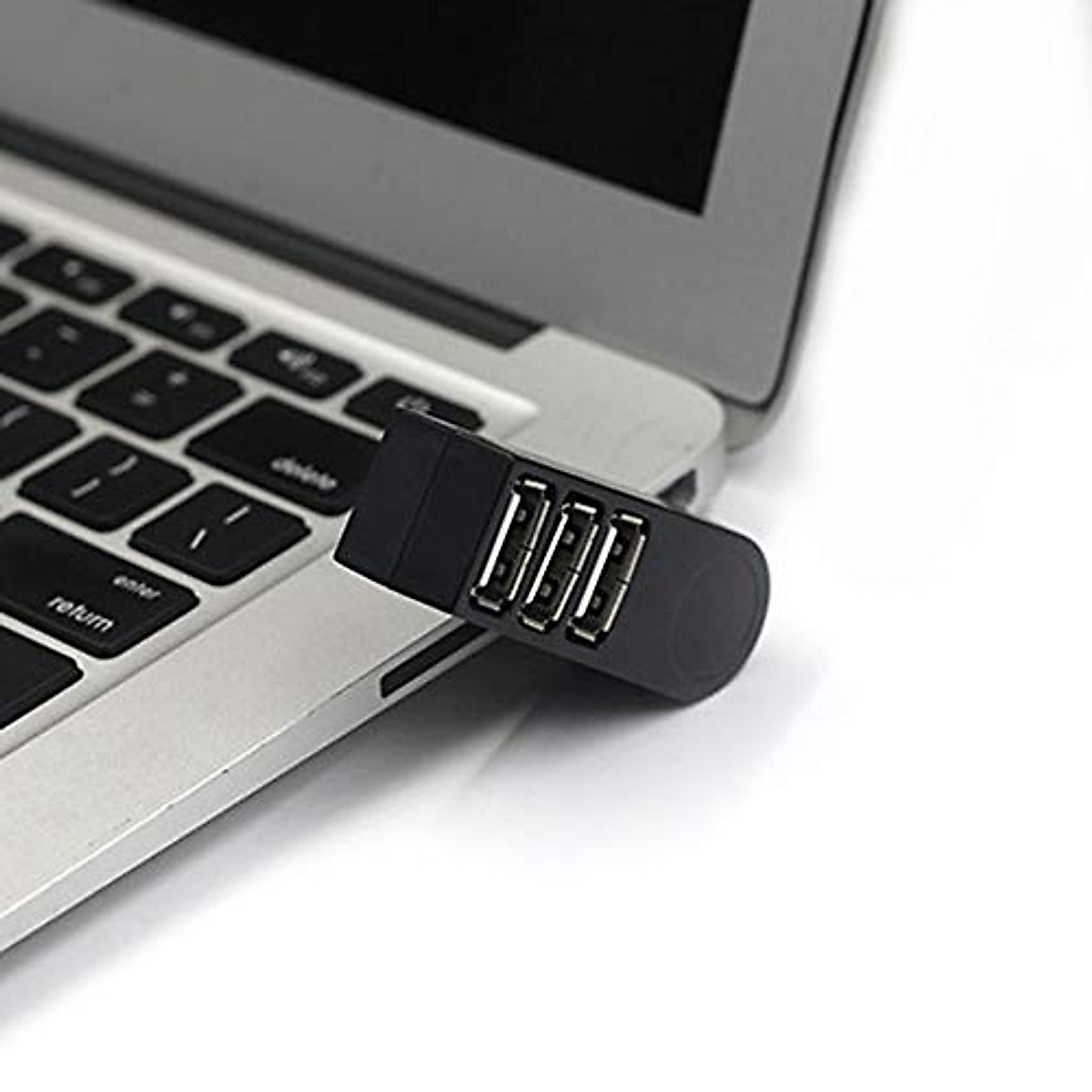 Lysee HDMI Cables - 270 Degree Rotatable High Speed 3 Ports USB HUB 2.0 USB Splitter Adapter for Notebook Tablet Computer PC Peripherals - (Length: as pic)